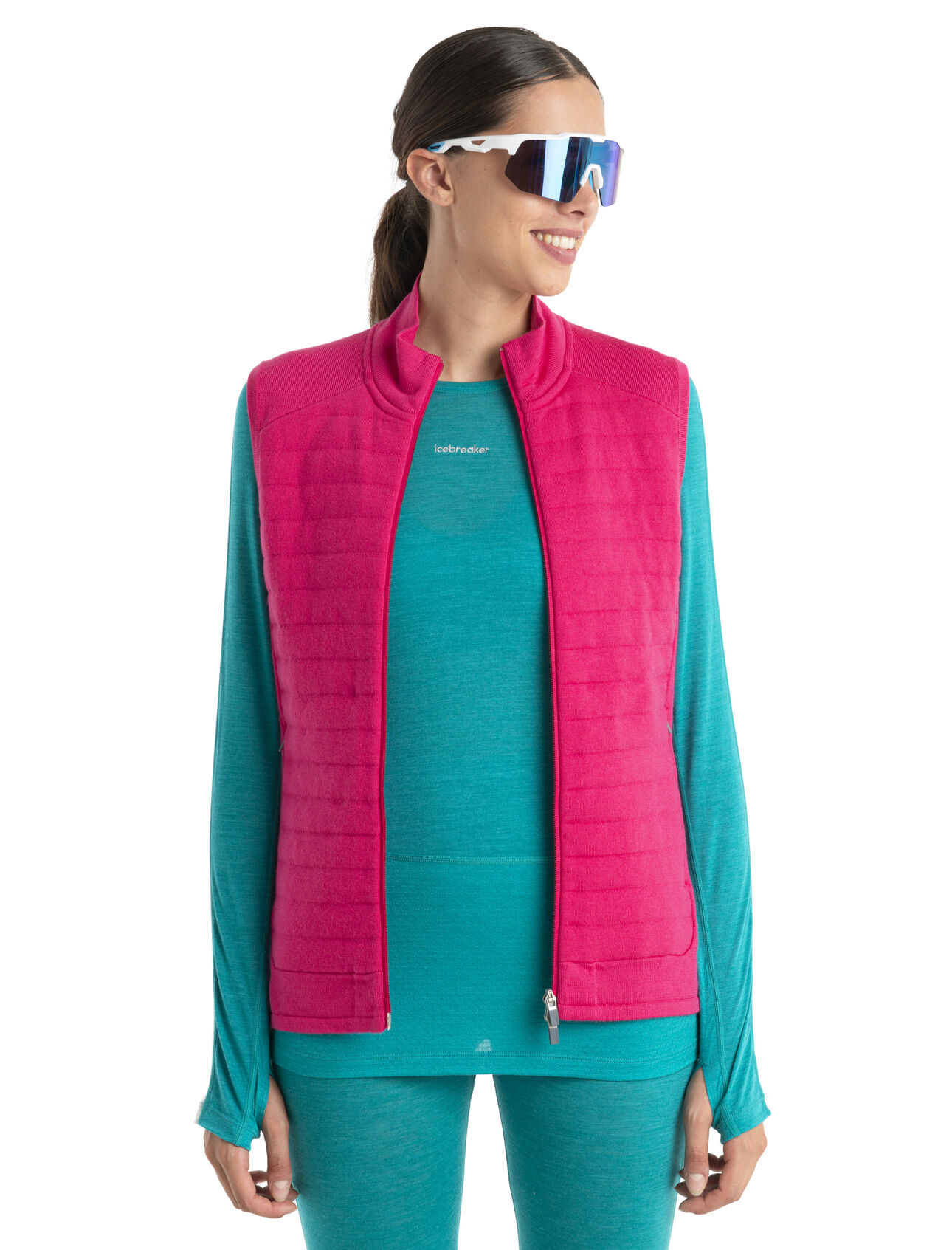 125 Zoneknit™ Merino Blend Long Sleeve Crewe Thermal Top Icebreaker Eu