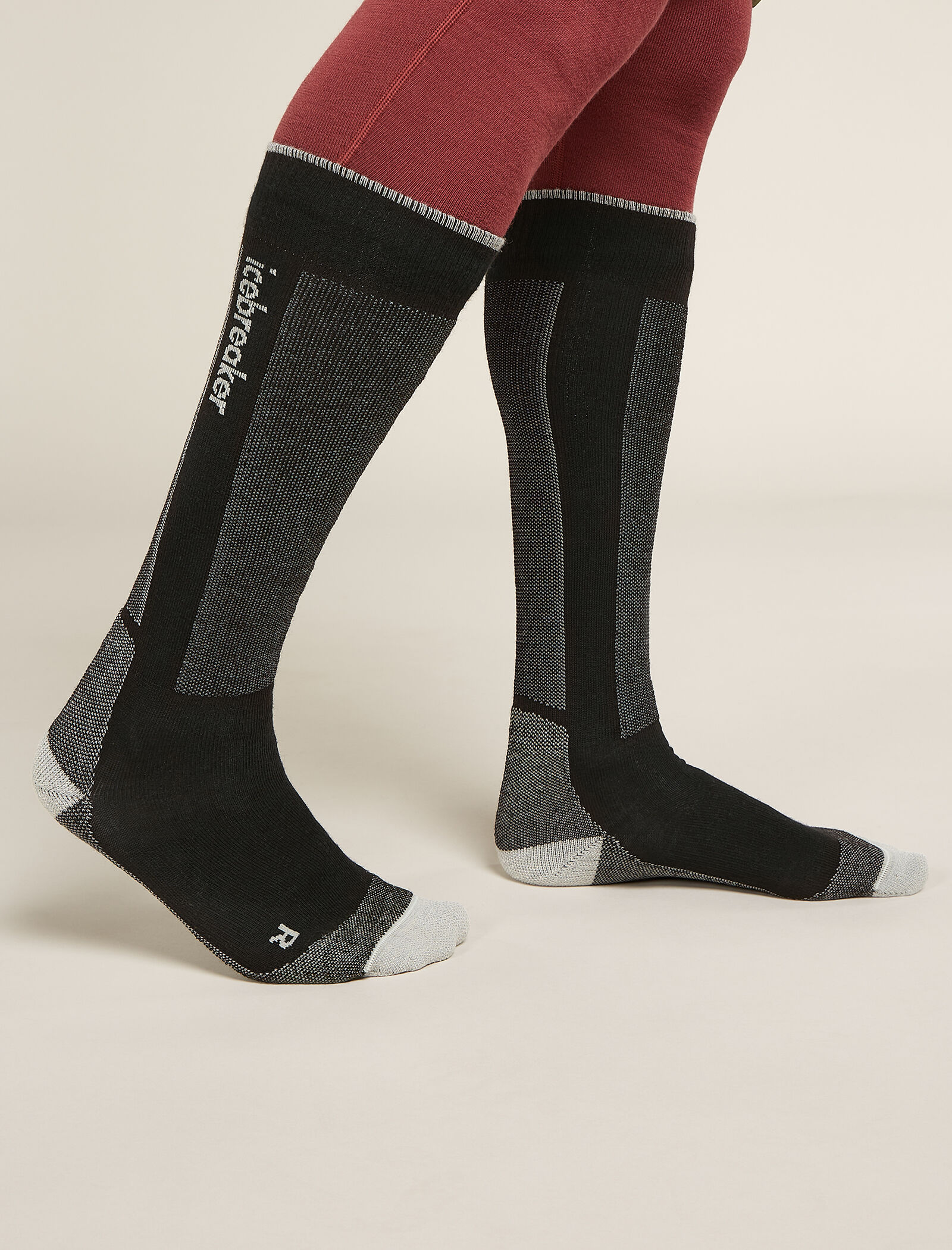 Men s Merino Ski Light Over The Calf Socks