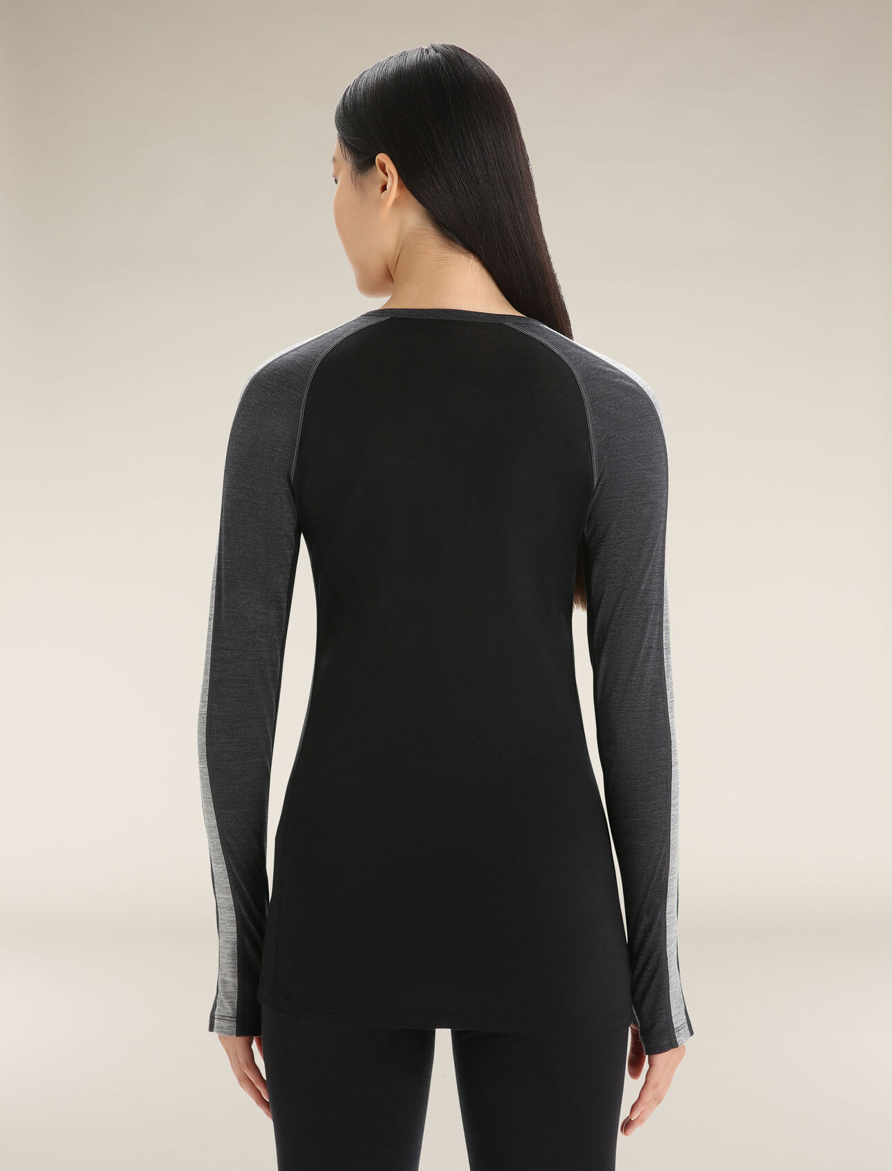 125 Zoneknit™ Merino Blend Long Sleeve Crewe Thermal Top Icebreaker Eu
